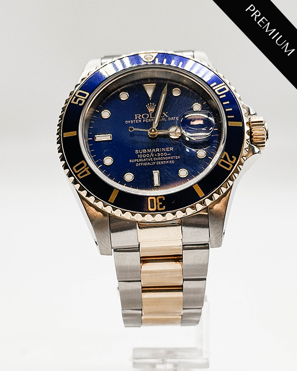 Rolex Submariner Date 40MM "Bluesy" Dial Two-Tone Bracelet (16613 ...