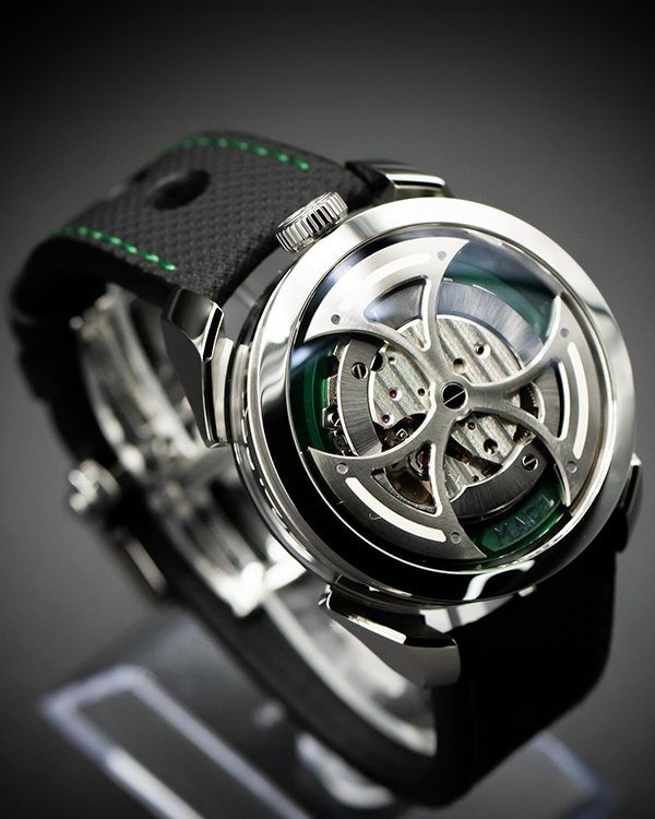 2023 MB&F MAD 1 Edition Green 42MM Skeleton Dial Leather Strap (M.A.D ...