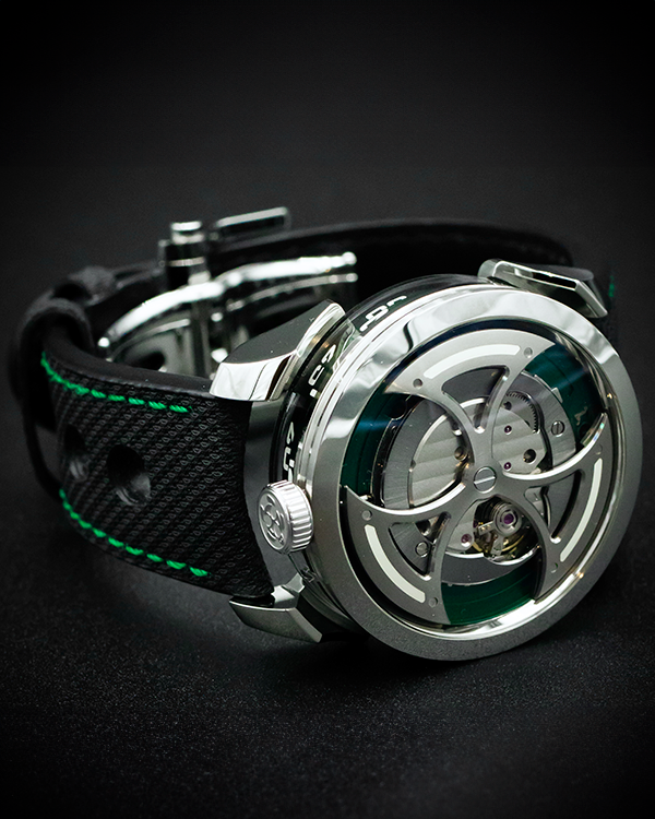 2023 MB&F MAD 1 Edition Green 42MM Skeleton Dial Leather Strap (M.A.D ...