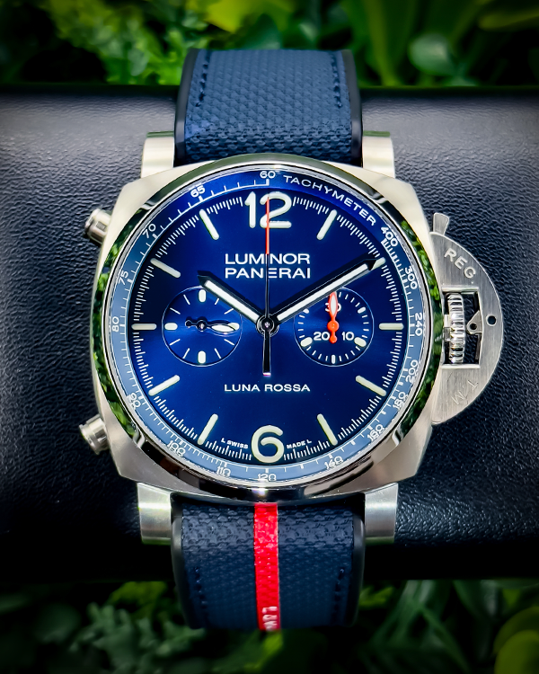 2022 Panerai Luminor Chrono Luna Rossa Limited Edition 44MM Blue Dial ...