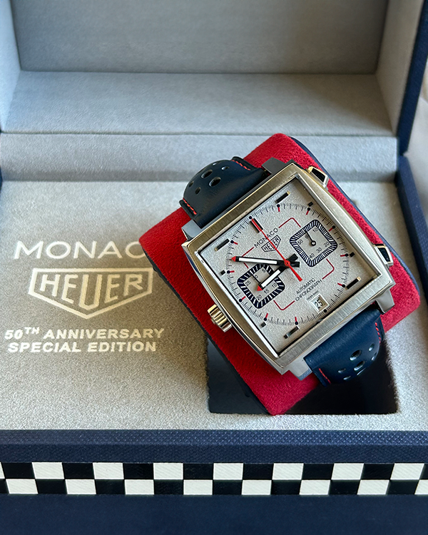2019 Tag Heuer Monaco 50th Anniversary Edition Heuer Special 39MM Grey ...