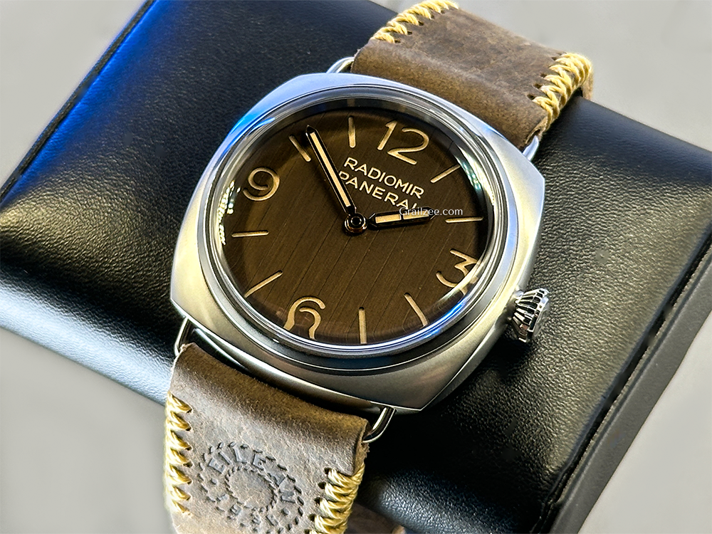 2023 Panerai Radiomir Eilean Limited Edition 45MM Brown Dial Leather S ...