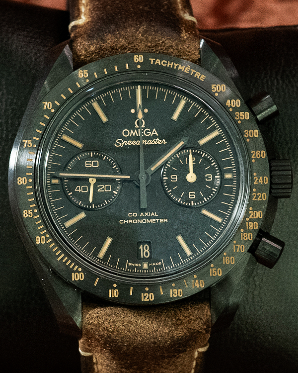 2020 Omega Speedmaster Dark Side of the Moon "Vintage Black" 44.25MM B ...