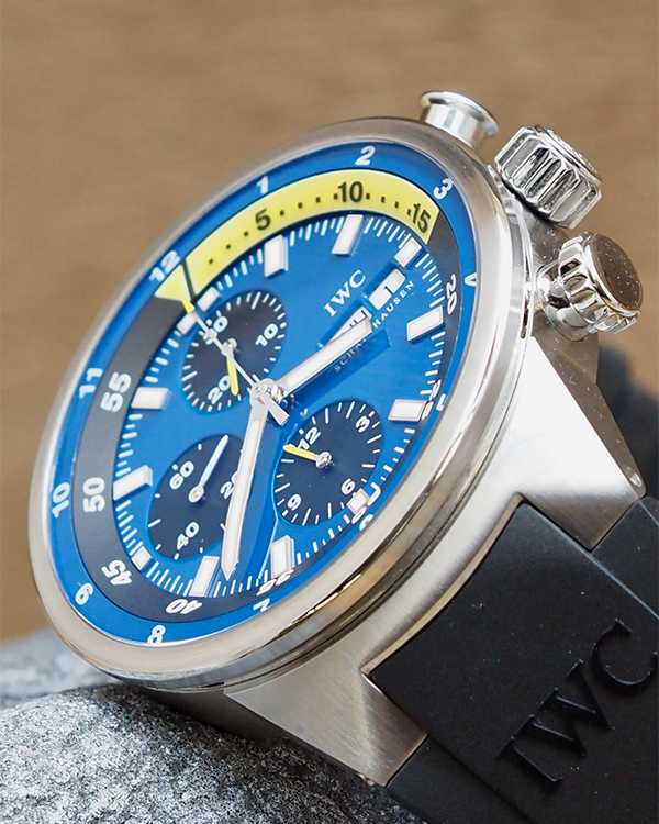 IWC Schaffhausen Aquatimer Chronograph "Cousteau Divers" 44MM Blue Dia ...