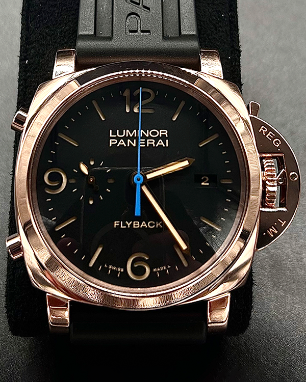 2019 Panerai Luminor 1950 3 Days Chrono Flyback L.E. 44MM Black Dial R ...