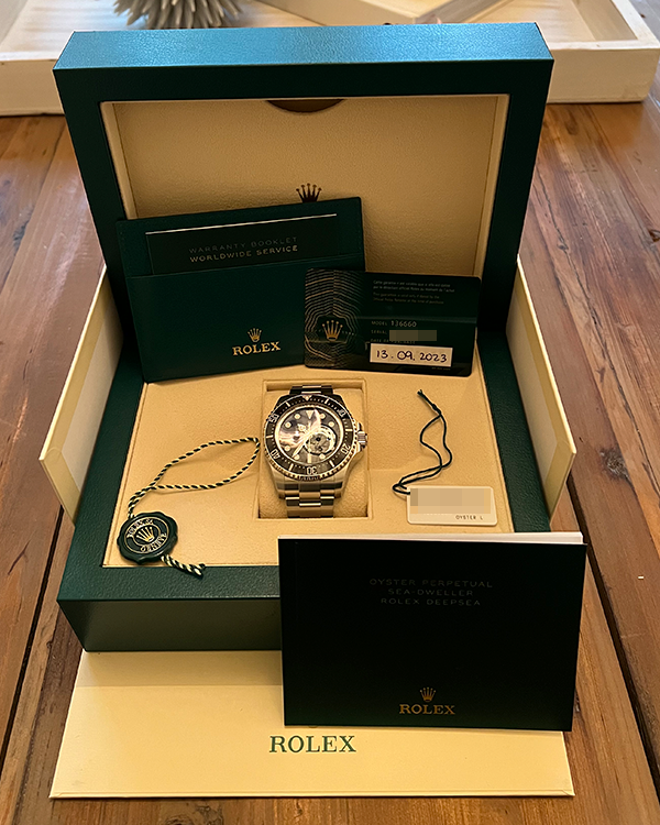 2023 Rolex Deepsea “James Cameron” 44MM Oystersteel D-Blue Dial (13666 ...