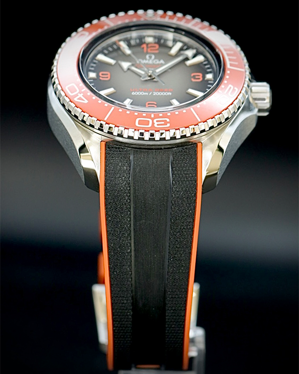 Omega Seamaster Planet Ocean 6000M 45.5MM Grey Dial Rubber Strap (215 ...