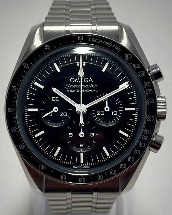 2023 Omega Speedmaster Professional Moonwatch 42MM Black Dial Steel Br ...