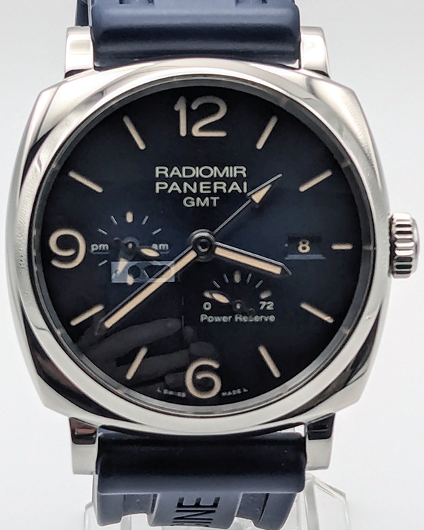 2019 Panerai Radiomir 1940 3 Days Automatic 45MM Blue Dial Rubber Stra ...