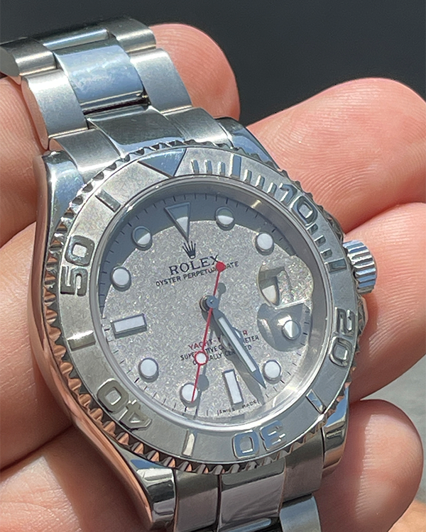2002 (Y-Serial) Rolex Yacht-Master 40MM Silver Dial Oyster Bracelet (1 ...