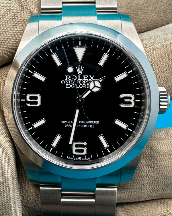2024 Rolex Explorer 40MM Black Dial Oyster Bracelet (224270) – Grailzee