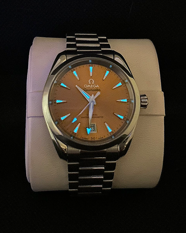 2023 Omega Seamaster Aqua Terra Shades 38MM Saffron Dial Steel Bracele ...