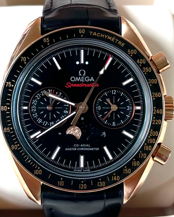 Omega Speedmaster Professional Moonwatch Moonphase Co‑Axial Master Chr ...