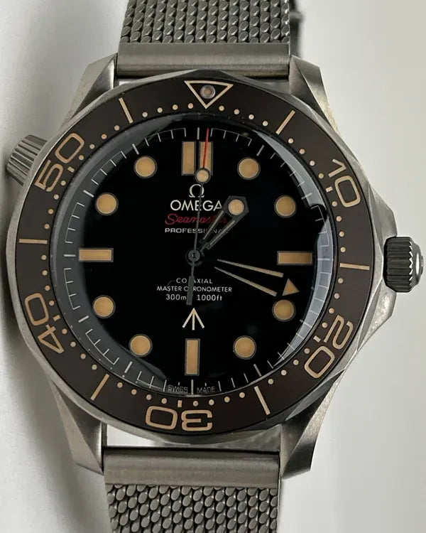2023 Omega Seamaster Diver 300M "007 Edition" 42MM Brown Dial Titanium ...