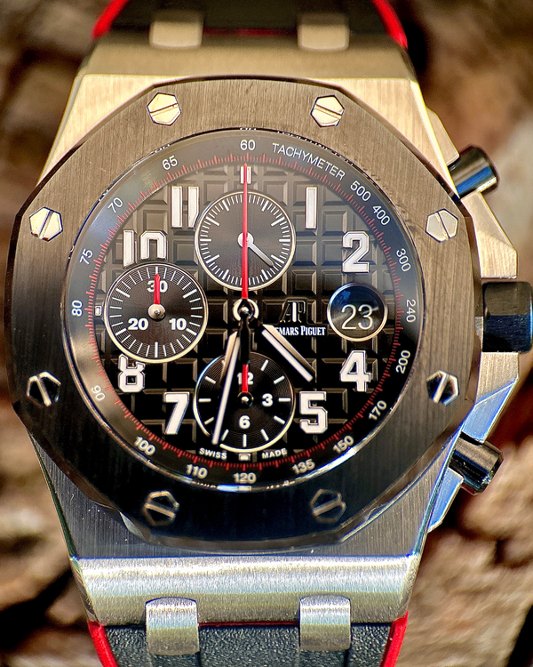 2017 Audemars Piguet Royal Oak Offshore "Vampire" 42MM Black Dial Rubb ...