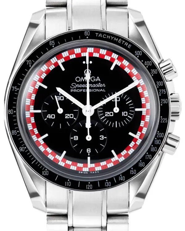 Omega Speedmaster Professional Moonwatch "Tintin" 42MM Black Dial Stee ...