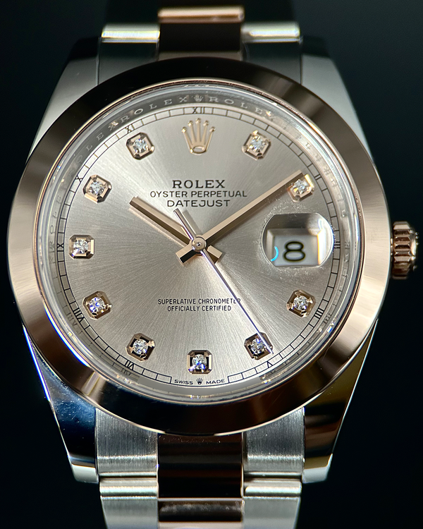 2024 Rolex Datejust 41MM Silver Dial Two-Tone Bracelet (126301) – Grailzee