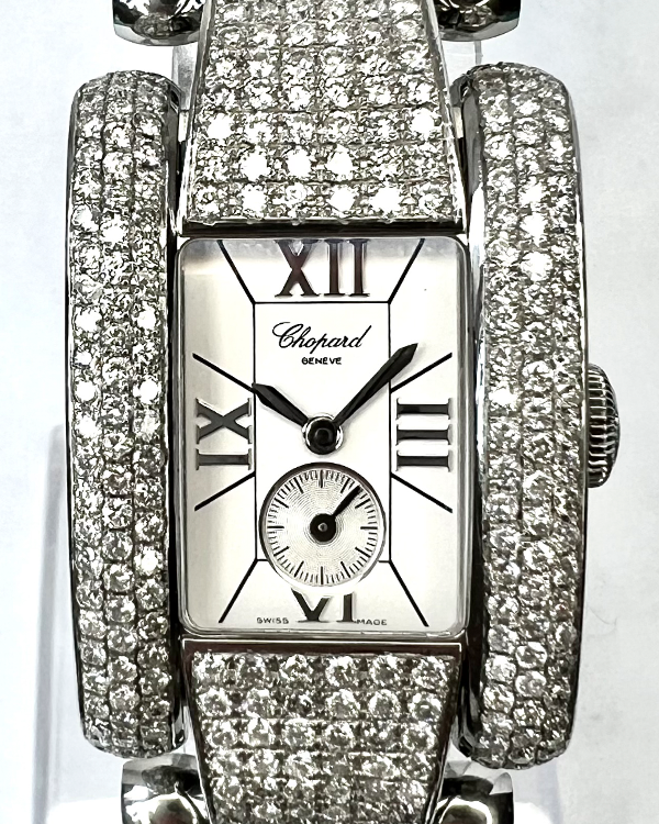 Chopard La Strada 23x34MM Quartz White Dial Steel Bracelet (41/8380 ...