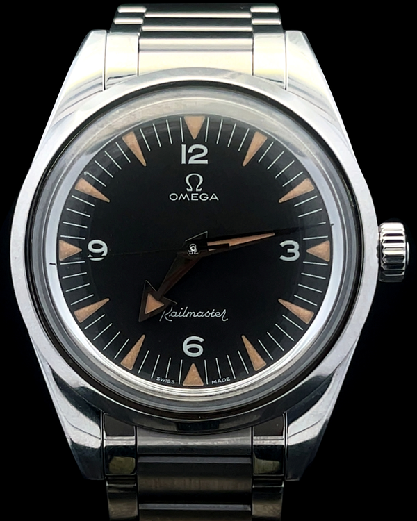 2019 Omega Seamaster Railmaster "The 1957 Trilogy" L.E. 38MM Black "Tr ...