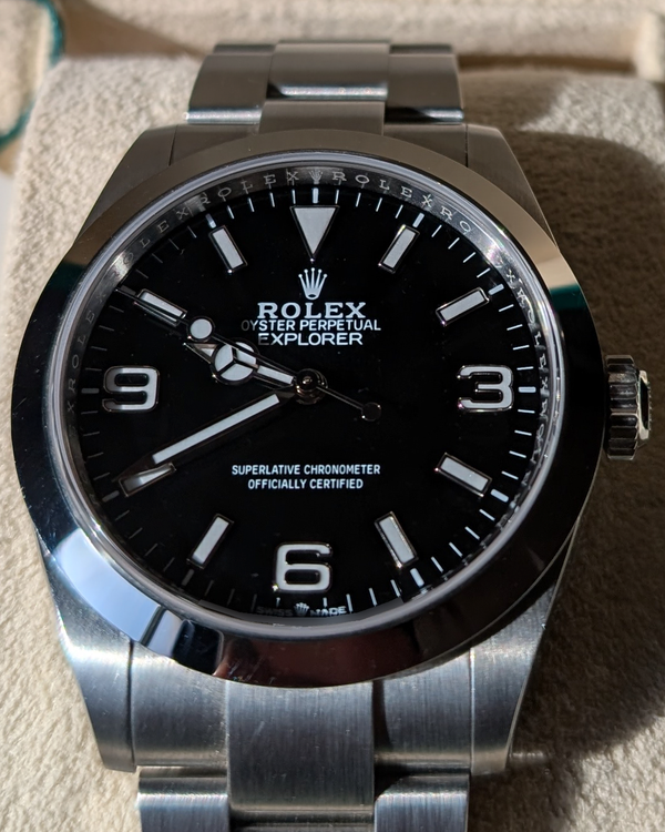2024 Rolex Explorer 40MM Black Dial Oyster Bracelet (224270) – Grailzee
