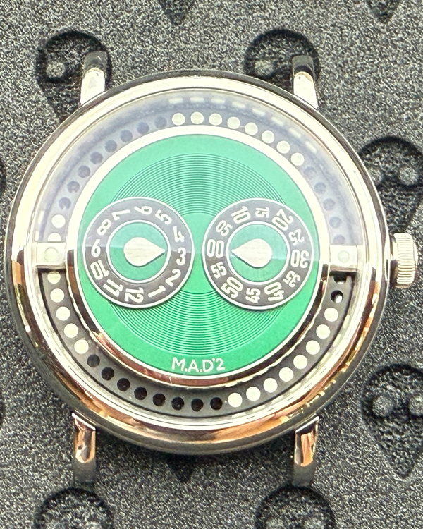 2025 MB&F MAD Edition 2 42MM Green Dial Leather Strap (M.A.D 2) – Grailzee