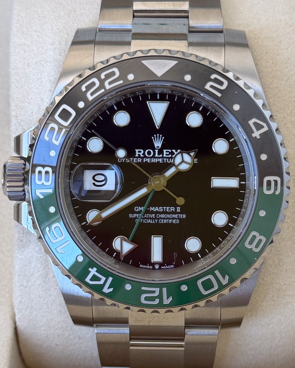2025 Rolex GMT-Master II "Sprite" 40MM Black Dial Oyster Bracelet (126 ...