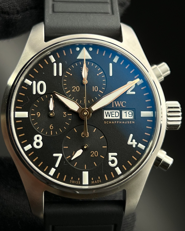 2025 IWC Schaffhausen Pilot "APXGP" S.E. Chronograph 41MM Black Dial R ...