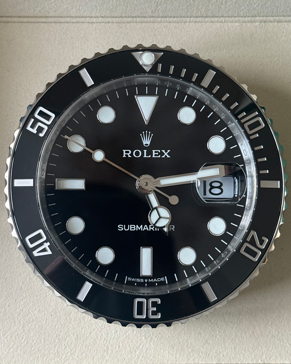 2025 Rolex Submariner Date Desk Clock 80MM Quartz Black Dial (909010LN ...