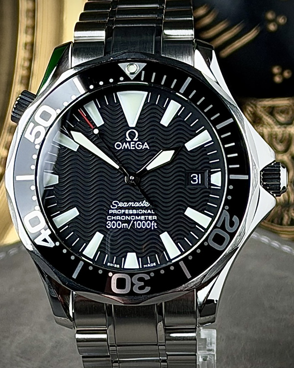 2005 Omega Seamaster Diver 300M “Peter Blake” 41MM Black Dial Steel Br ...