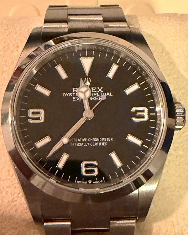 2024 Rolex Explorer 36MM Black Dial Oyster Bracelet (124270) – Grailzee