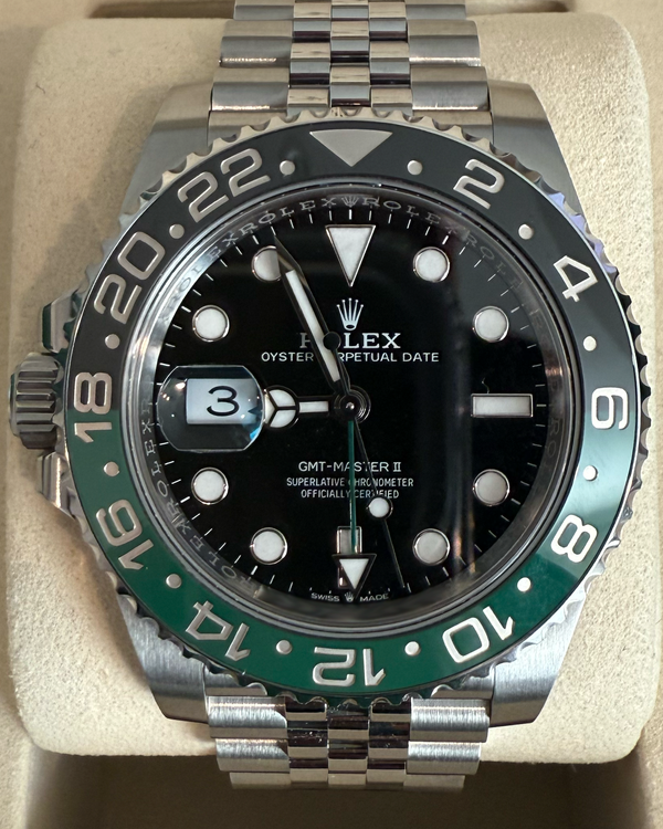 2025 Rolex GMT-Master II "Sprite" 40MM Black Dial Jubilee Bracelet (12 ...
