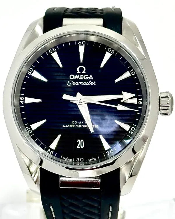 No Reserve - 2024 Omega Seamaster Aqua Terra 150M 38MM Black Dial Afte ...