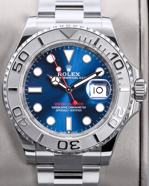 2025 Rolex Yacht-Master 40MM Blue "Captain America" Dial Oyster Bracel ...