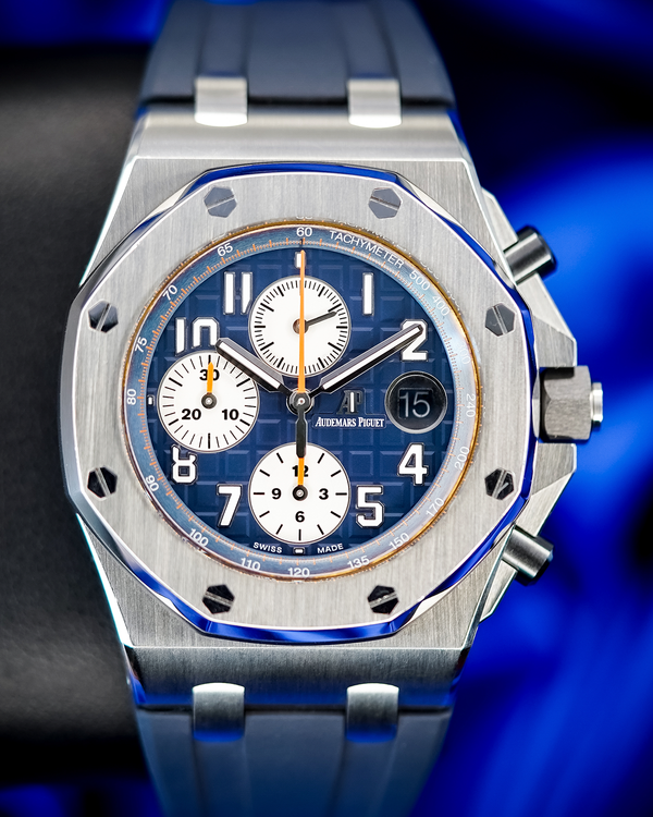 2016 Audemars Piguet Royal Oak Offshore "Navy" 42MM Blue Dial Rubber S ...