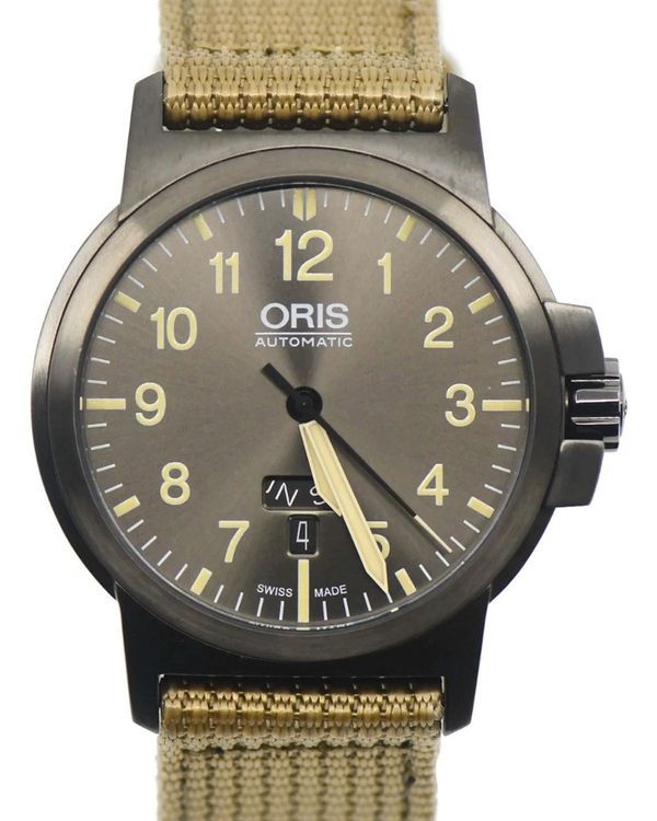 Oris BC3 42MM Gray Dial Textile Bracelet (7641) – Grailzee
