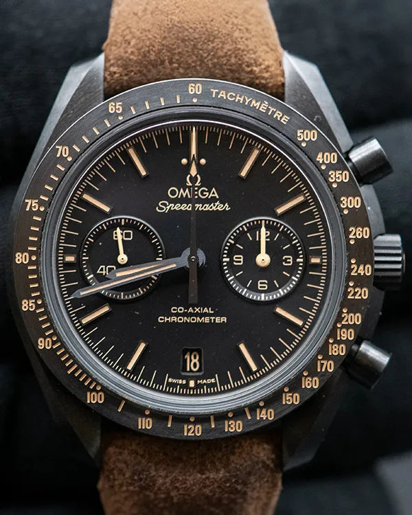2020 Omega Speedmaster Dark Side of the Moon "Vintage Black" 44.25MM B ...