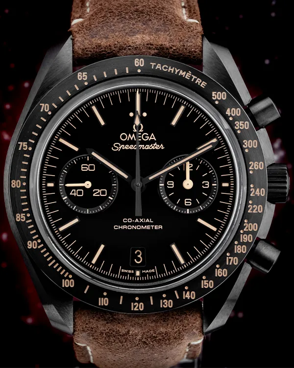 2016 Omega Speedmaster Dark Side of the Moon "Vintage Black" 44.25MM B ...