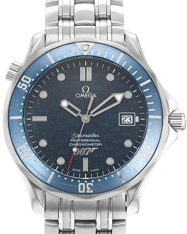 2002 Omega Seamaster Diver 300M "40 Years of James Bond" L.E. 41.5MM B ...