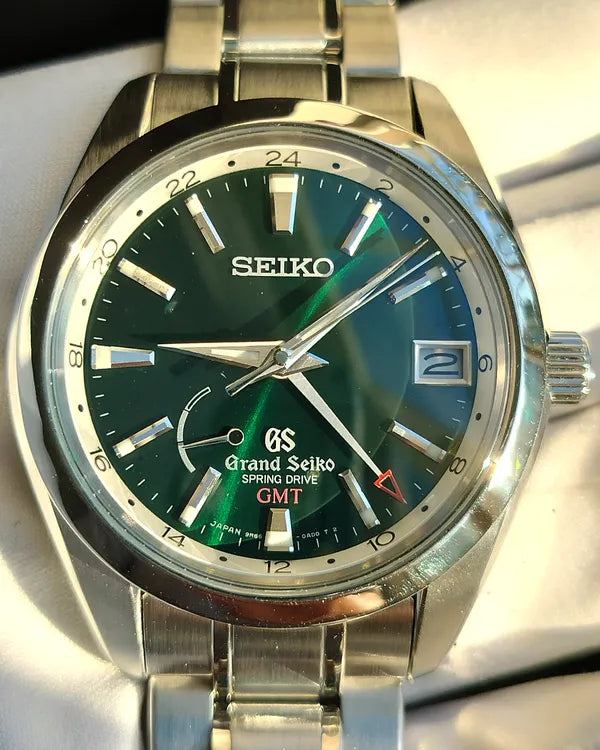 2016 Grand Seiko Spring Drive GMT 55th Anniversary L.E. 41MM Green Dia ...