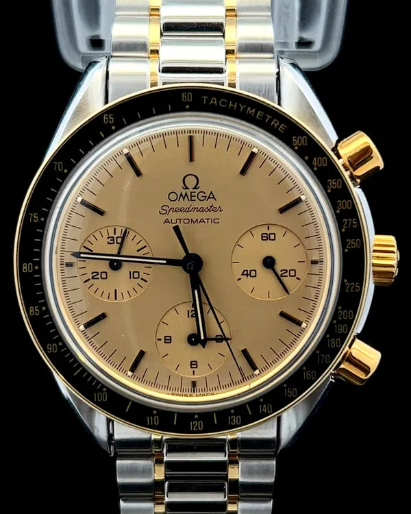 Omega Speedmaster 39MM Champagne Dial Two-Tone Bracelet (3310.10.00 ...