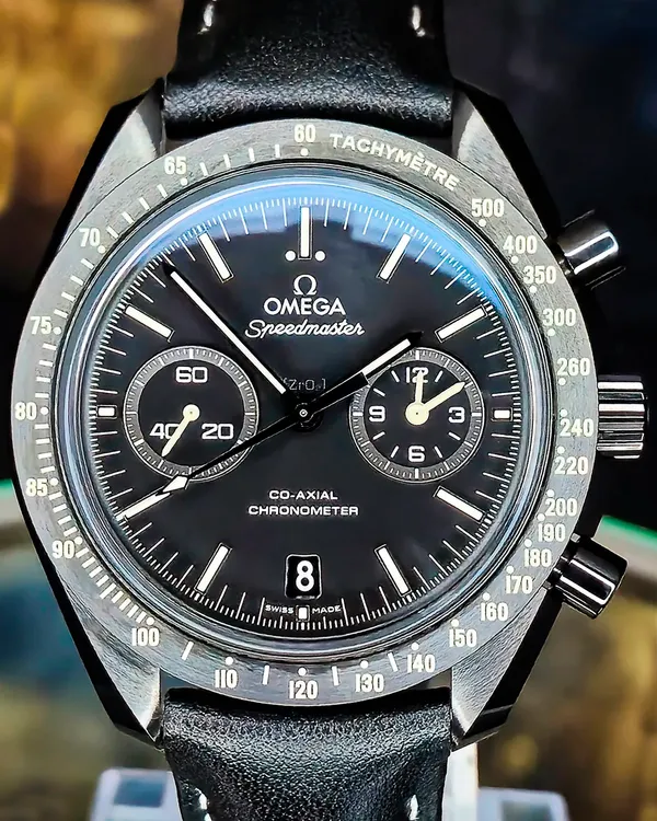 Omega Speedmaster Dark Side of the Moon "Pitch Black" 44.25MM Black Di ...
