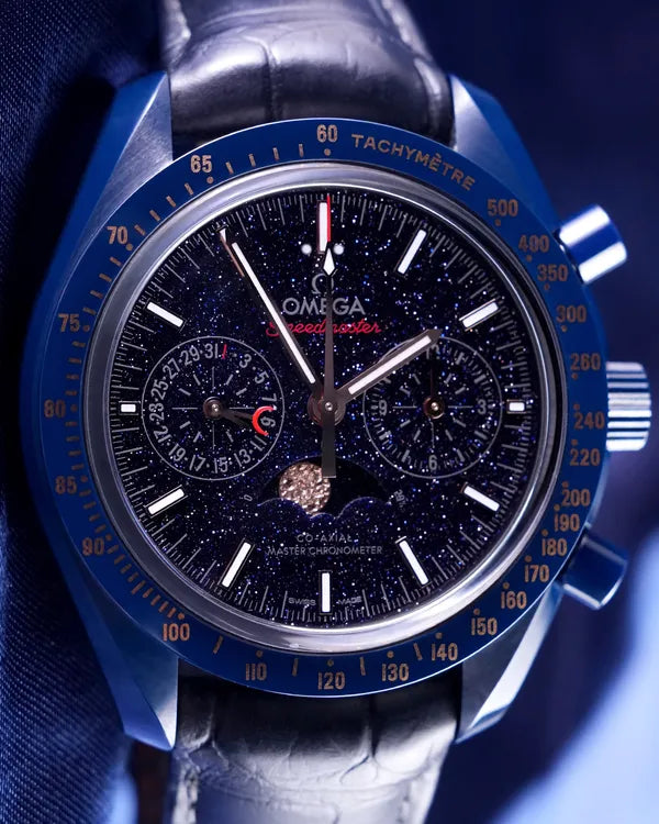 2023 Omega Speedmaster Moonphase "Blue Side of the Moon" 44.25MM Avent ...