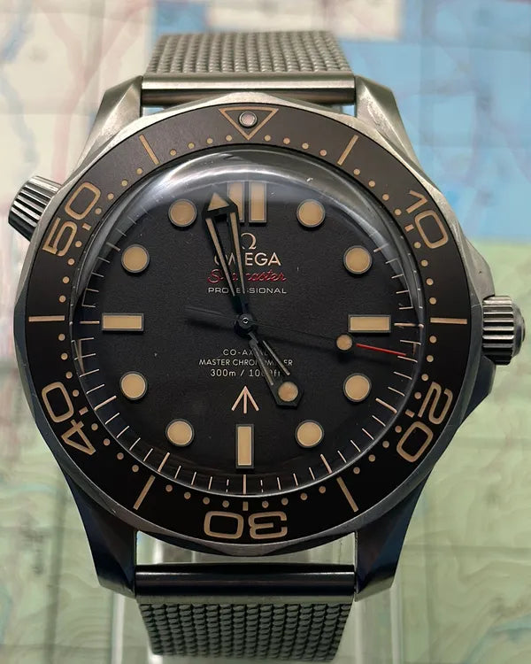 2021 Omega Seamaster Diver 300M "007 Edition" 42MM Brown Dial Titanium ...