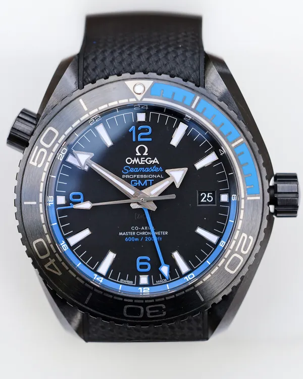2024 Omega Seamaster Planet Ocean 600M "Deep Black" 45.5MM Black Dial ...