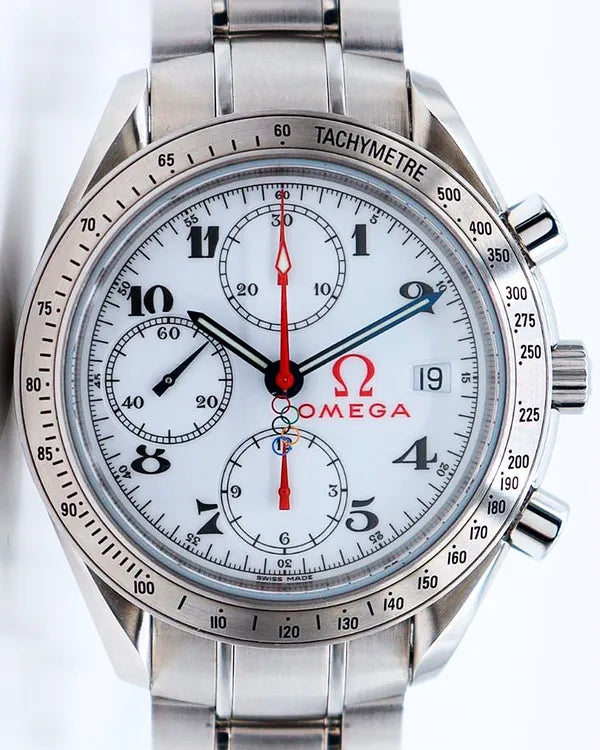 Omega Speedmaster Specialties Olympic Games Collection 40MM White Dial ...