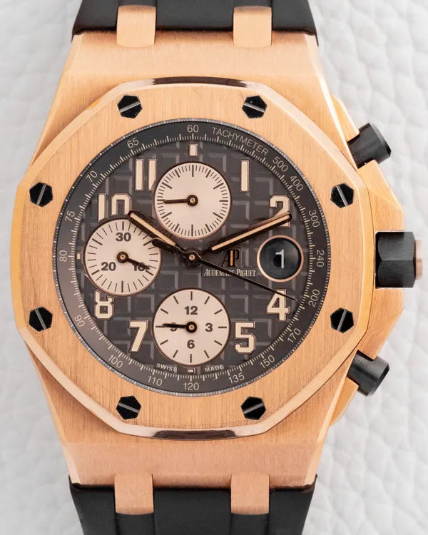 2018 Audemars Piguet Royal Oak Offshore "Half Brick" 42MM Grey Dial Ru ...