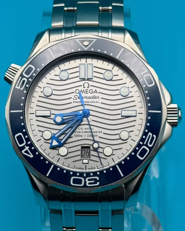 2019 Omega Seamaster Diver 300M 42MM Grey Dial Steel Bracelet (210.30 ...