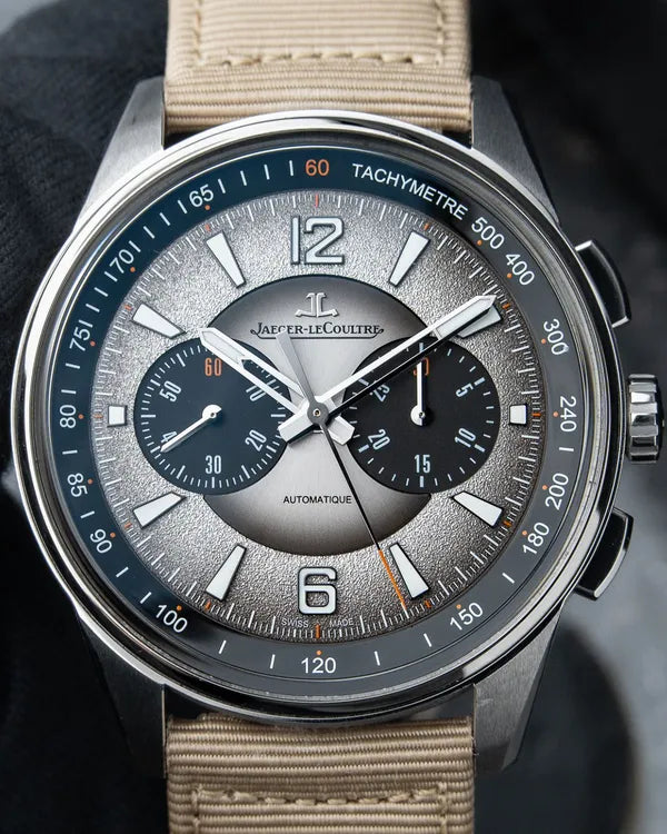 2024 Jaeger-LeCoultre Polaris Chronograph 42MM Grey Dial Textile Strap ...