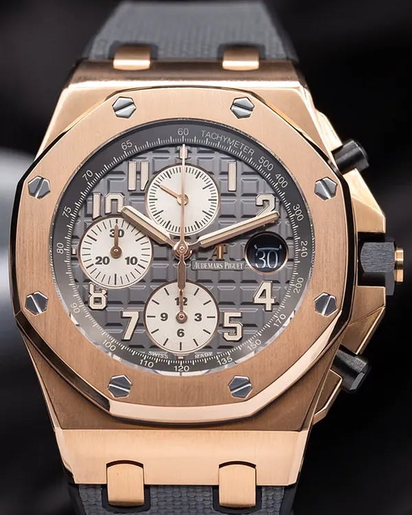 2018 Audemars Piguet Royal Oak Offshore "Half Brick" 42MM Rhodium Dial ...