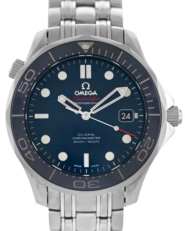 2019 Omega Seamaster Diver 300M 41MM Blue Dial Steel Bracelet (212.30 ...